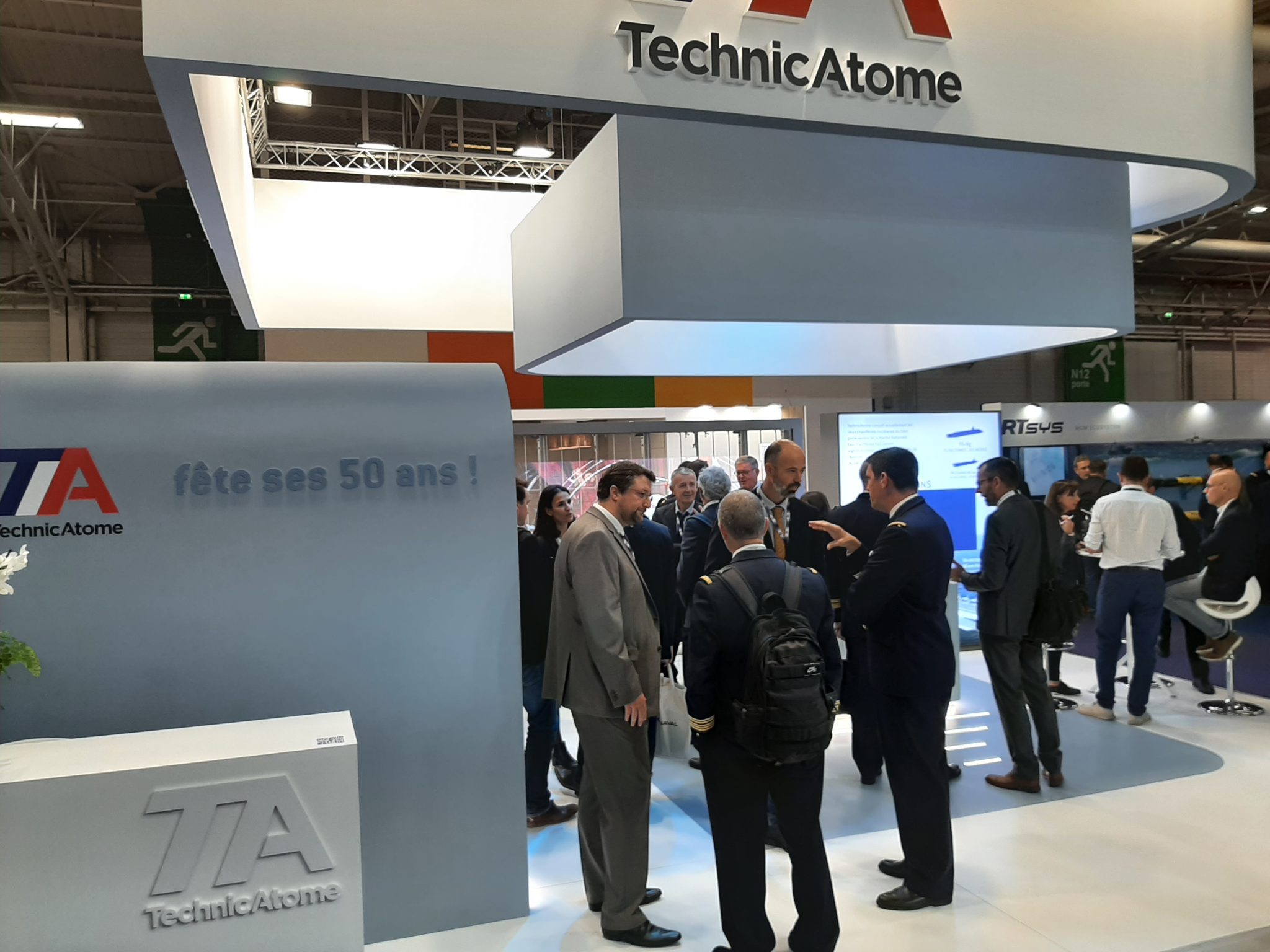 TechnicAtome a participé au salon Euronaval 2022 - TechnicAtome